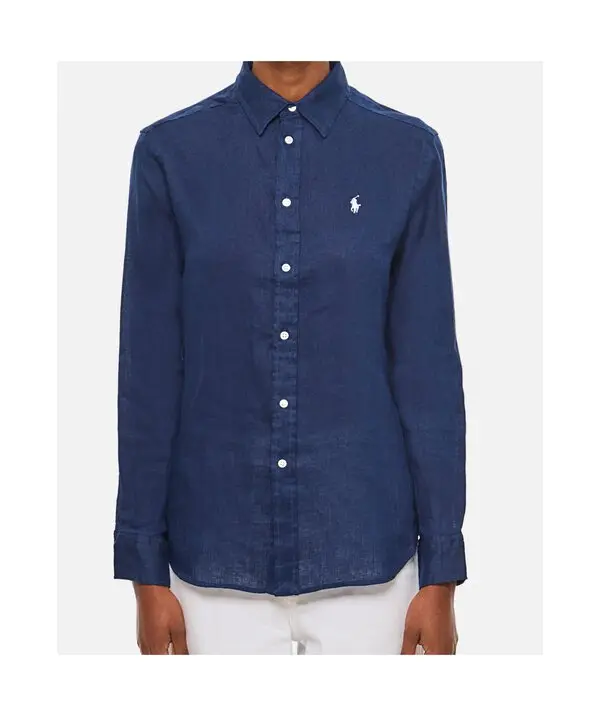 Polo Ralph Lauren Long Sleeve Button-down Shirt - Blue