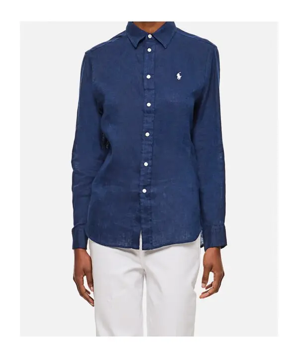 Polo Ralph Lauren Long Sleeve Button-down Shirt - Blue