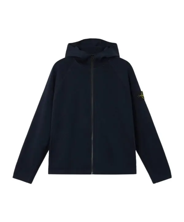 Stone Island Hooded Zipped Cardigan