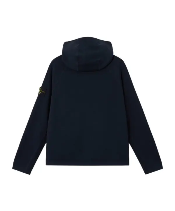 Stone Island Hooded Zipped Cardigan