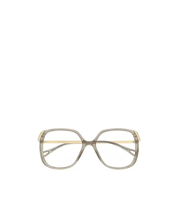 Chloé Eyewear Butterfly-frame Glasses - Nude