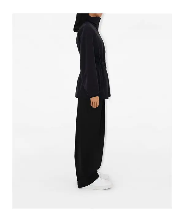 Burberry Equestrian Knight Zip-up Hooded Jacket
