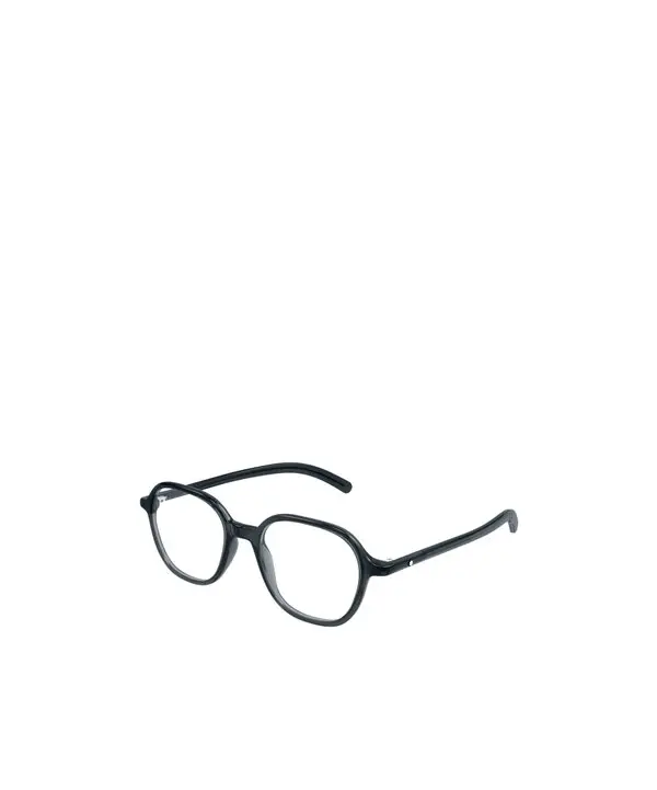 Montblanc Eyewear Mb0387o Rectangular Glasses - Grey