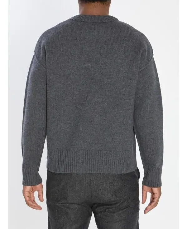 AMI Paris De Coeur Crewneck Jumper