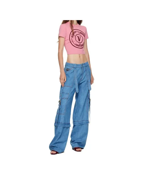 Versace Logo T-shirt - Pink
