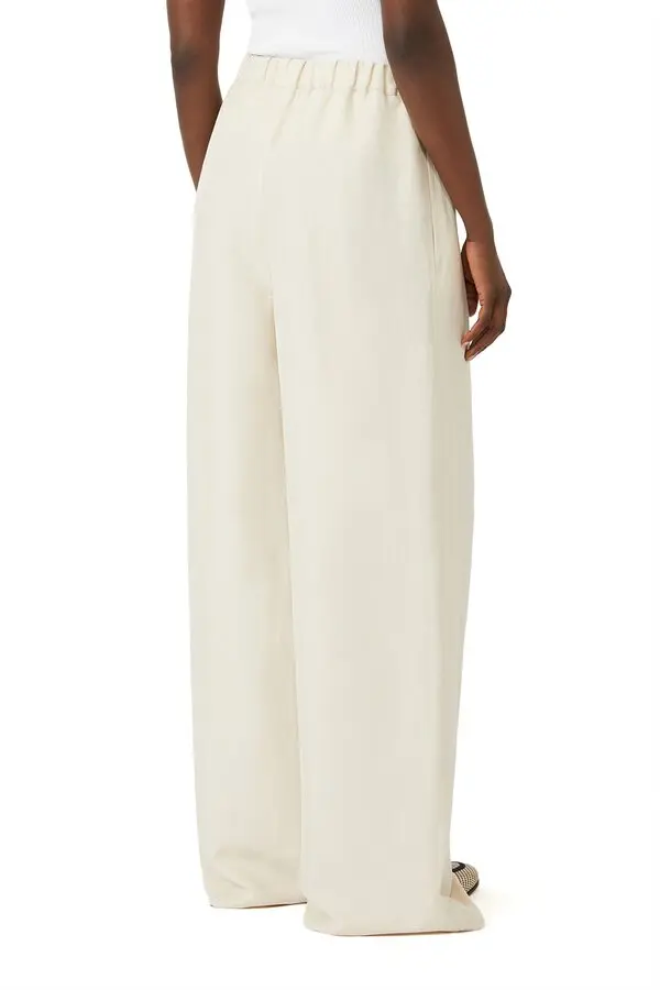 Max Mara Wide-leg Trousers - Beige