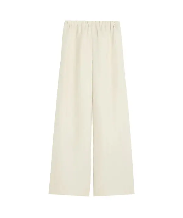 Max Mara Mxmoro Wide-leg Pants - Beige