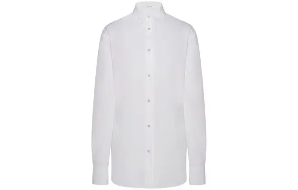 THE ROW Long Sleeve Shirt - White