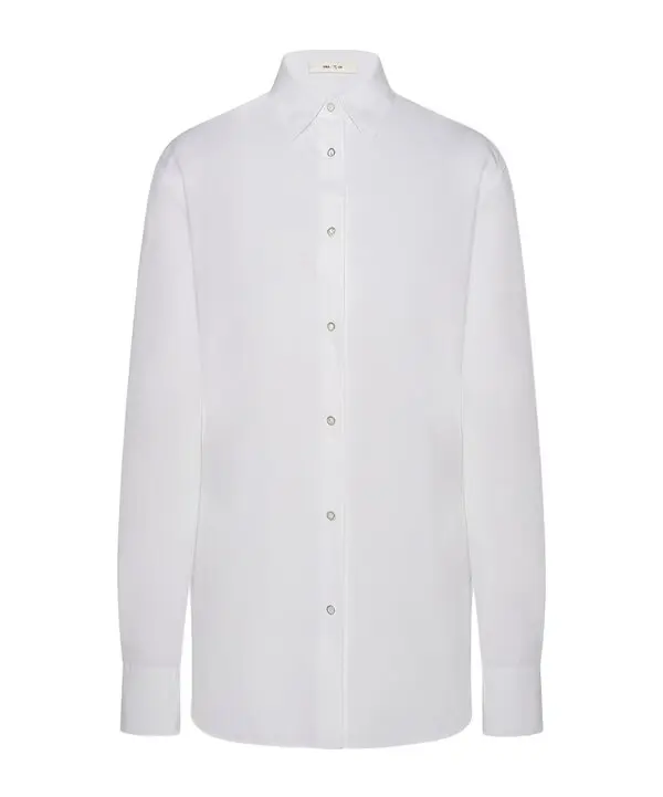 THE ROW Long Sleeve Shirt - White