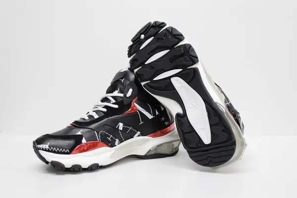 Valentino Garavani Vltn Bounce Sneakers - Black