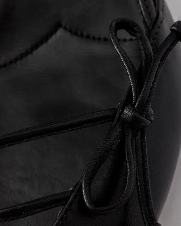 Prada Pointed Toe Strappy Pumps - Black