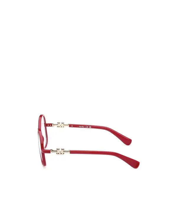 Max Mara Round Frame Eyeglasses - Red