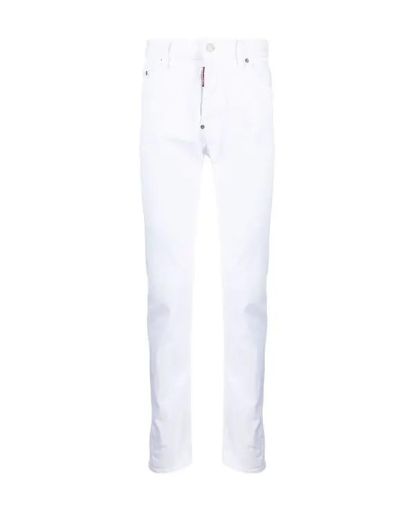 Dsquared2 Cool Guy Slim-fit Jeans - White