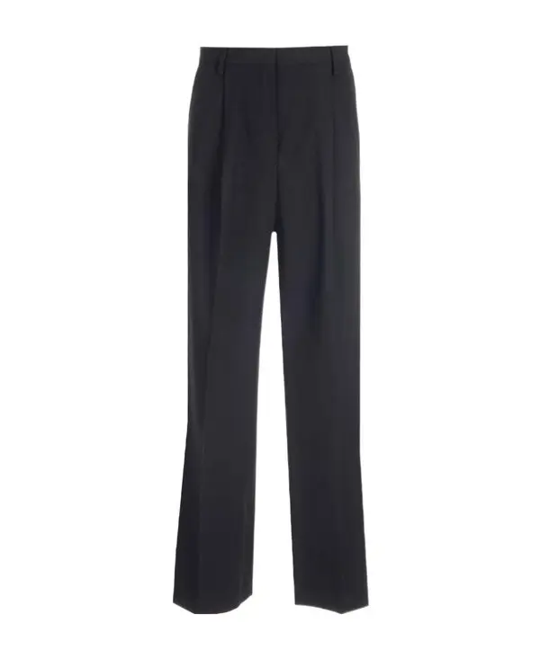 Dries Van Noten Logo Casual Pants - Black
