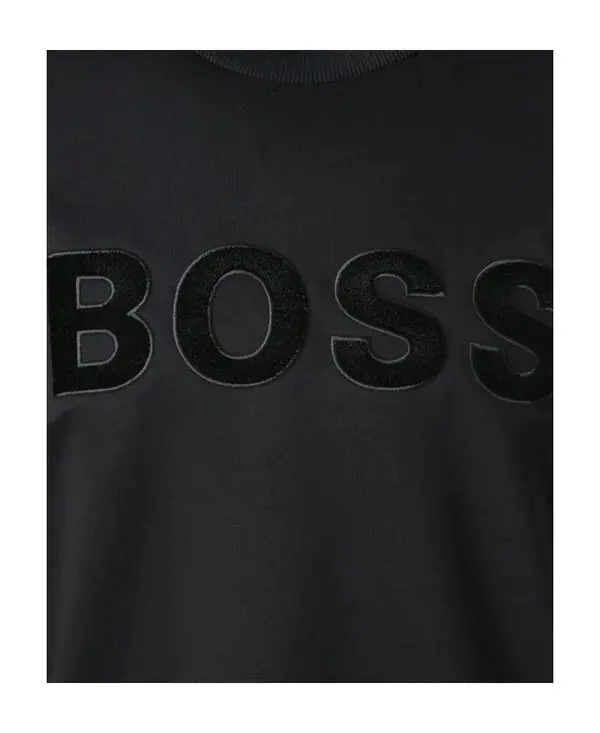 Hugo Boss Logo Pattern Pullover Sweater