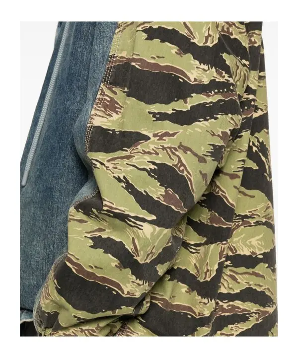 DIESEL® Camouflage Panel Denim Jacket