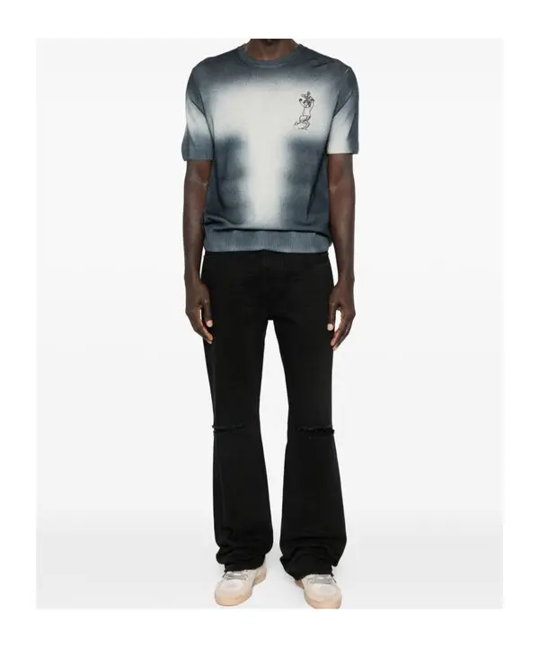 VIVIENNE WESTWOOD Pattern Graphic T-shirt - Blue