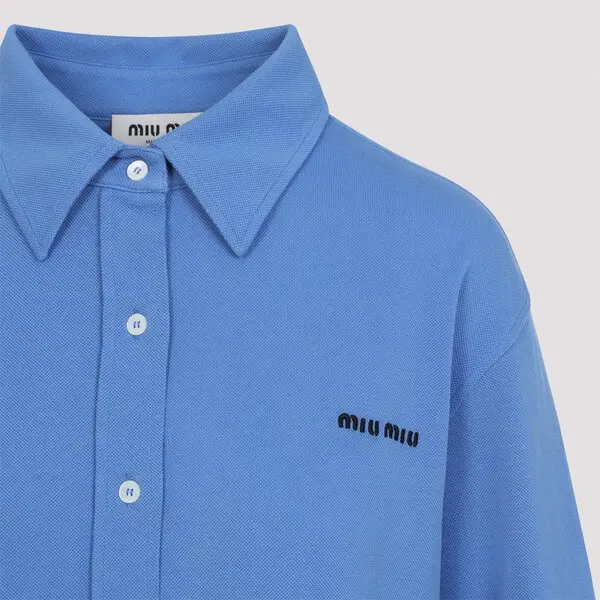Miu Miu Cotton Piqué Shirt