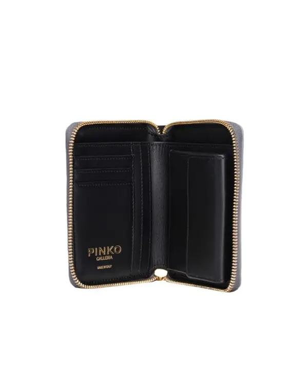 Pinko Galleria Square Zip-around Wallet - White