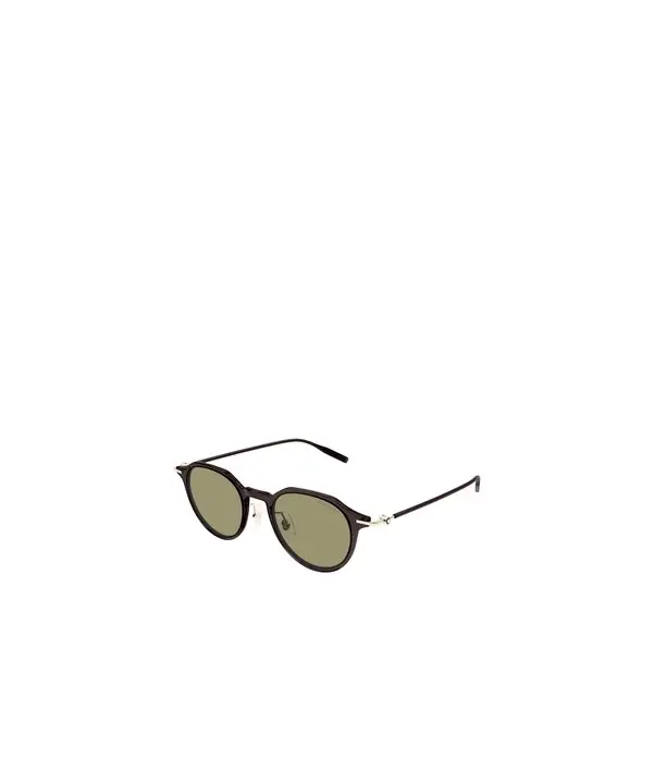 Montblanc Eyewear Round Frame Sunglasses - Nude
