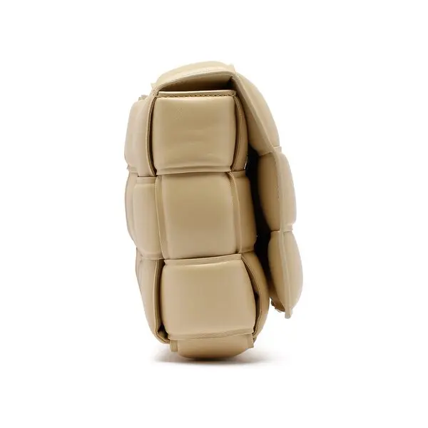 Bottega Veneta Padded Cassette Crossbody Bag - Nude