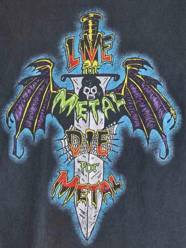 GALLERY DEPT. Live For Metal Graphic T-shirt