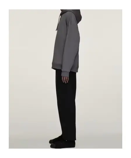 Y3 Oversized Graphic Hoodie - Granite