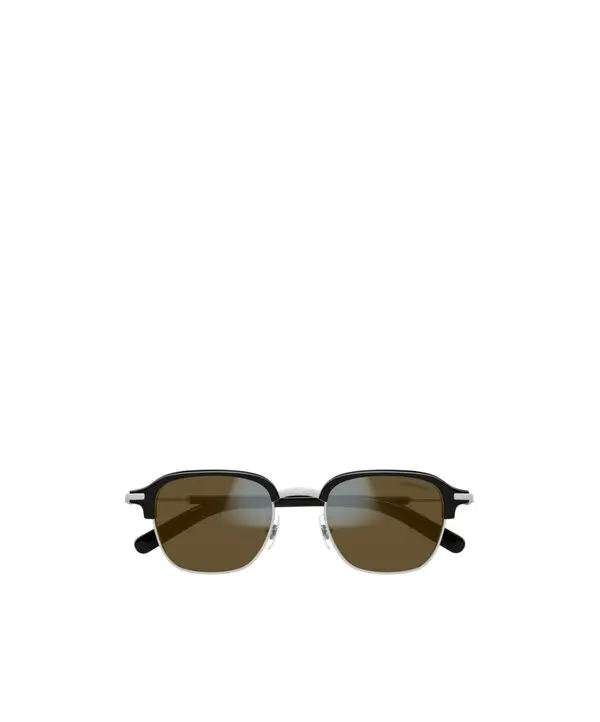 Montblanc Eyewear Square Frame Sunglasses - Green