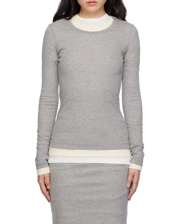 JIL SANDER Three Pack Crewneck T-shirts - Gray
