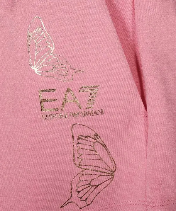 EA7 Logo Butterfly Shorts