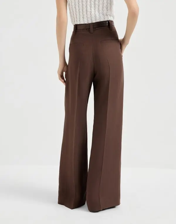 Brunello Cucinelli Pleated Mid-waist Trousers