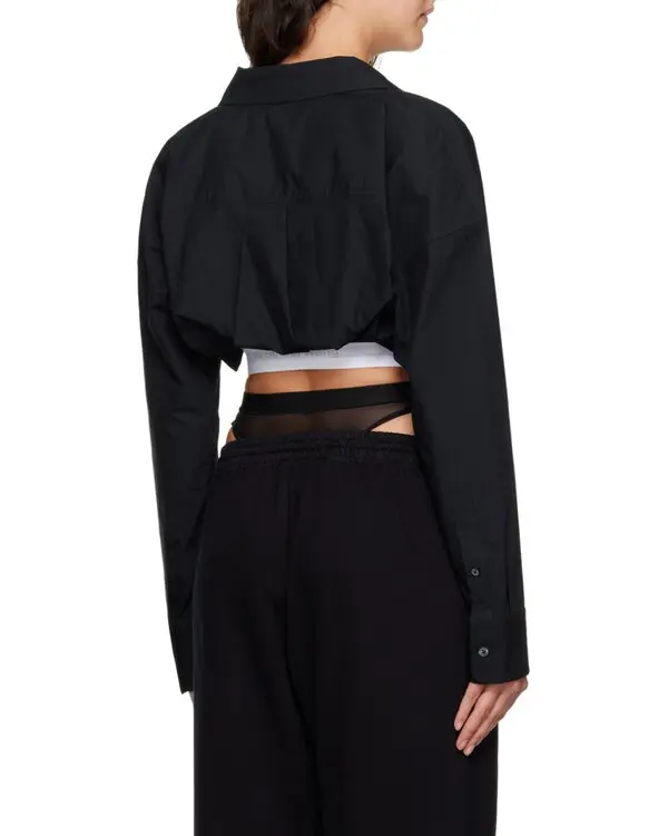 Alexander Wang Cropped Layered Shirt