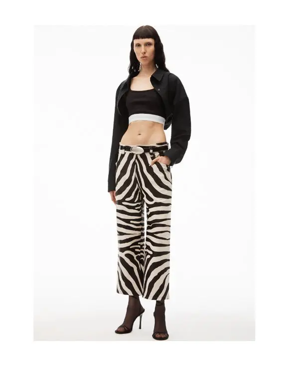 Alexander Wang Cropped Layered Shirt