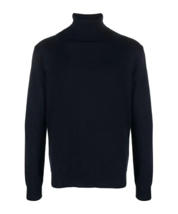 DONDUP Roll-neck Ribbed Jumper - Black