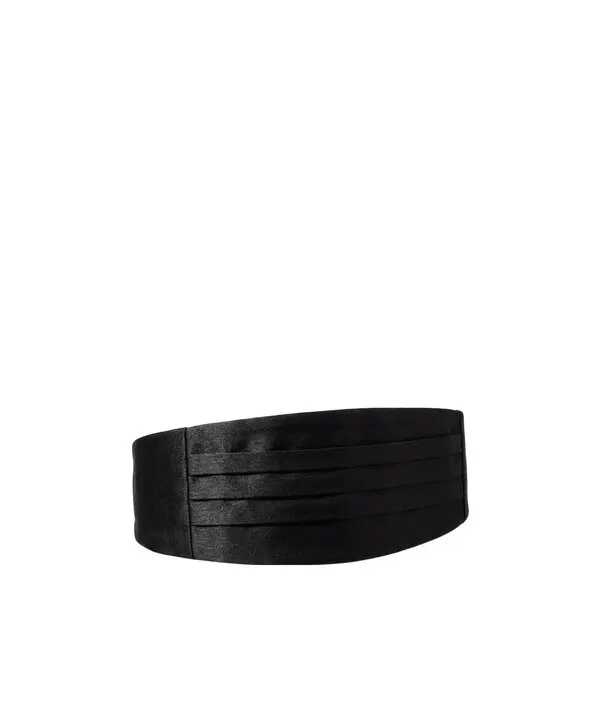 Gucci Silk Jacquard Cummerbund - Black