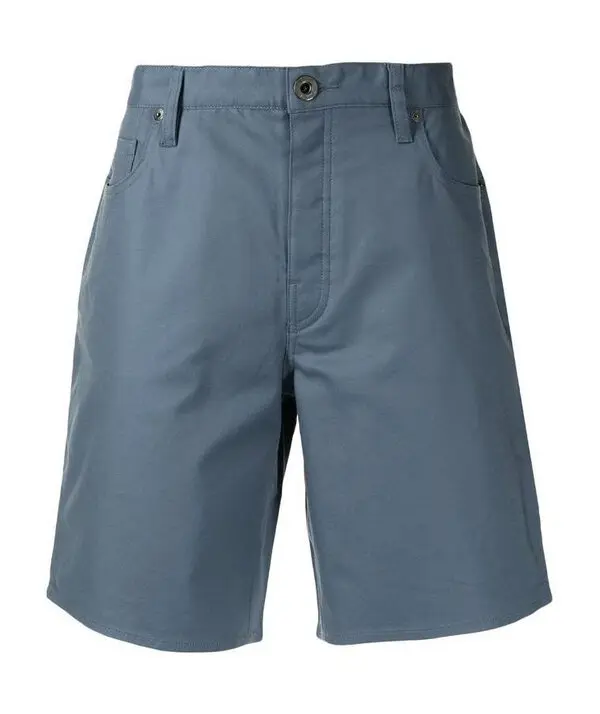 Emporio Armani Stone Knee-length Shorts - Blue