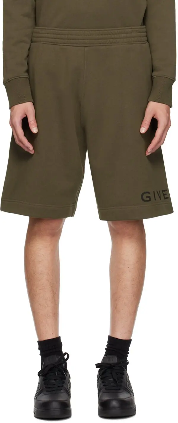 Givenchy Logo Printed Bermuda Shorts