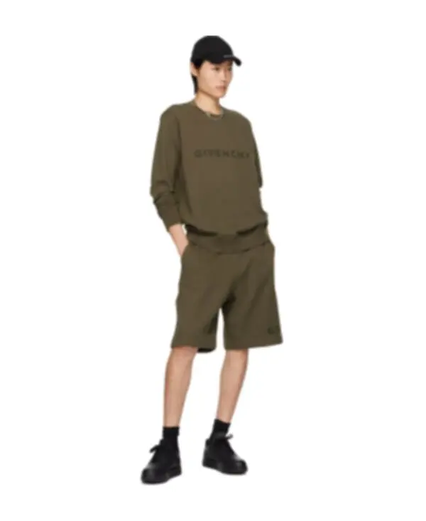 Givenchy Logo Printed Bermuda Shorts