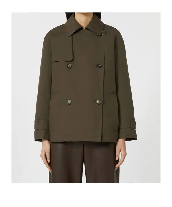 Max Mara Zeno Double-breasted Mini Trench Coat