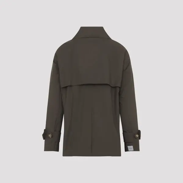 Max Mara Zeno Double-breasted Mini Trench Coat
