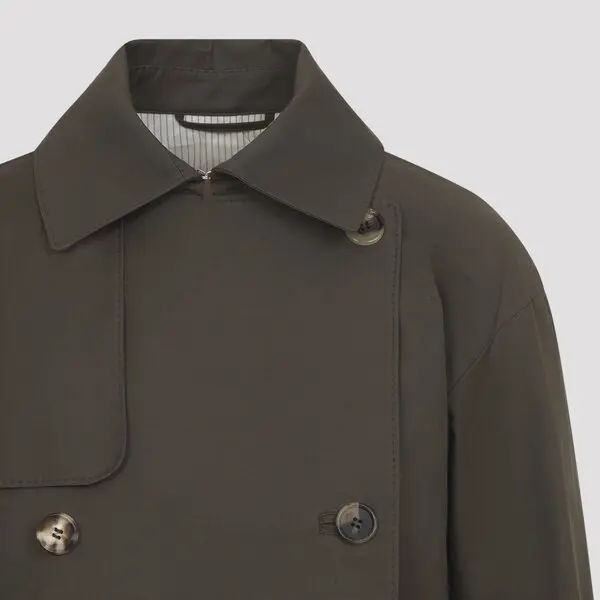 Max Mara Zeno Double-breasted Mini Trench Coat