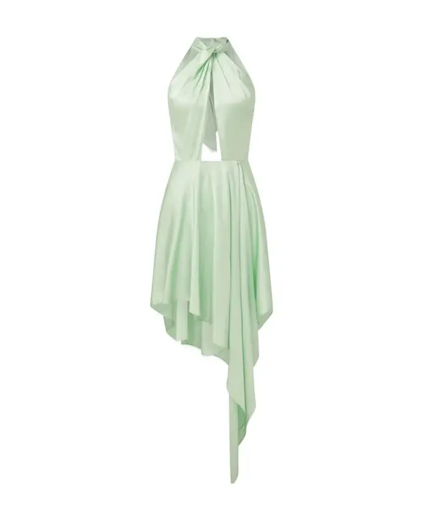 Stella McCartney Sleeveless Asymmetrical Cut-out Dress