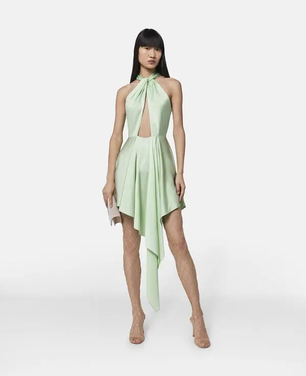 Stella McCartney Sleeveless Asymmetrical Cut-out Dress