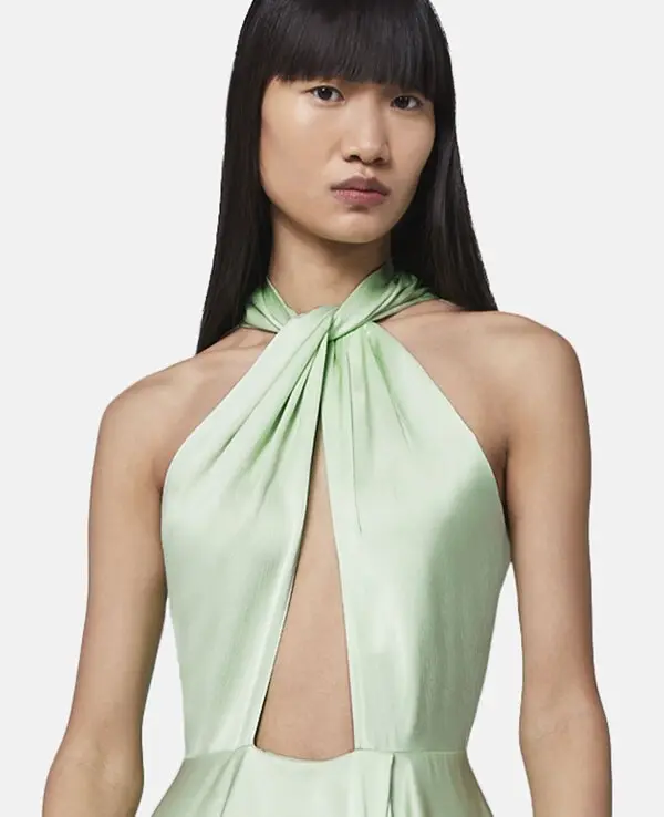 Stella McCartney Sleeveless Asymmetrical Cut-out Dress