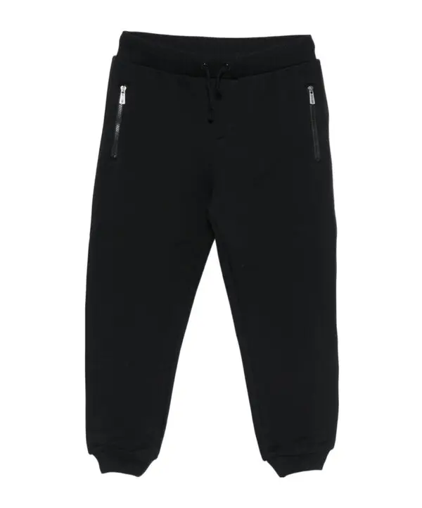 Moschino Zip-pocket Track Pants - Black