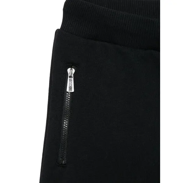 Moschino Drawstring Track Pants With Zip Pockets