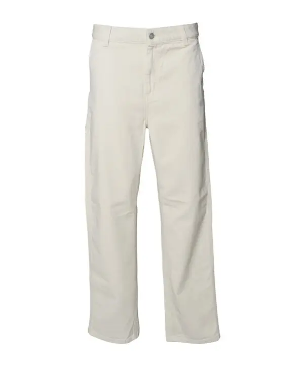 Carhartt Work In Progress Logo-patch Trousers - White