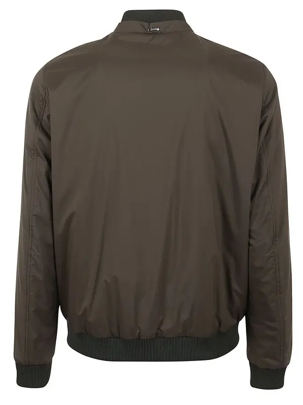 Herno High-neck Zipped Bomber Jacket