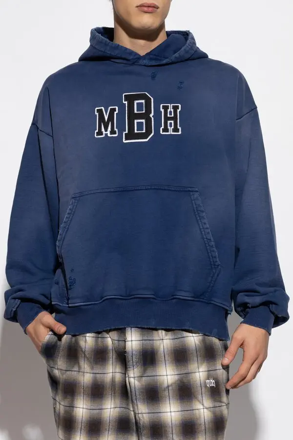 MISBHV Logo-embroidered Hoodie