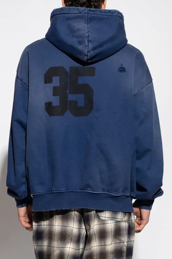 MISBHV Logo-embroidered Hoodie